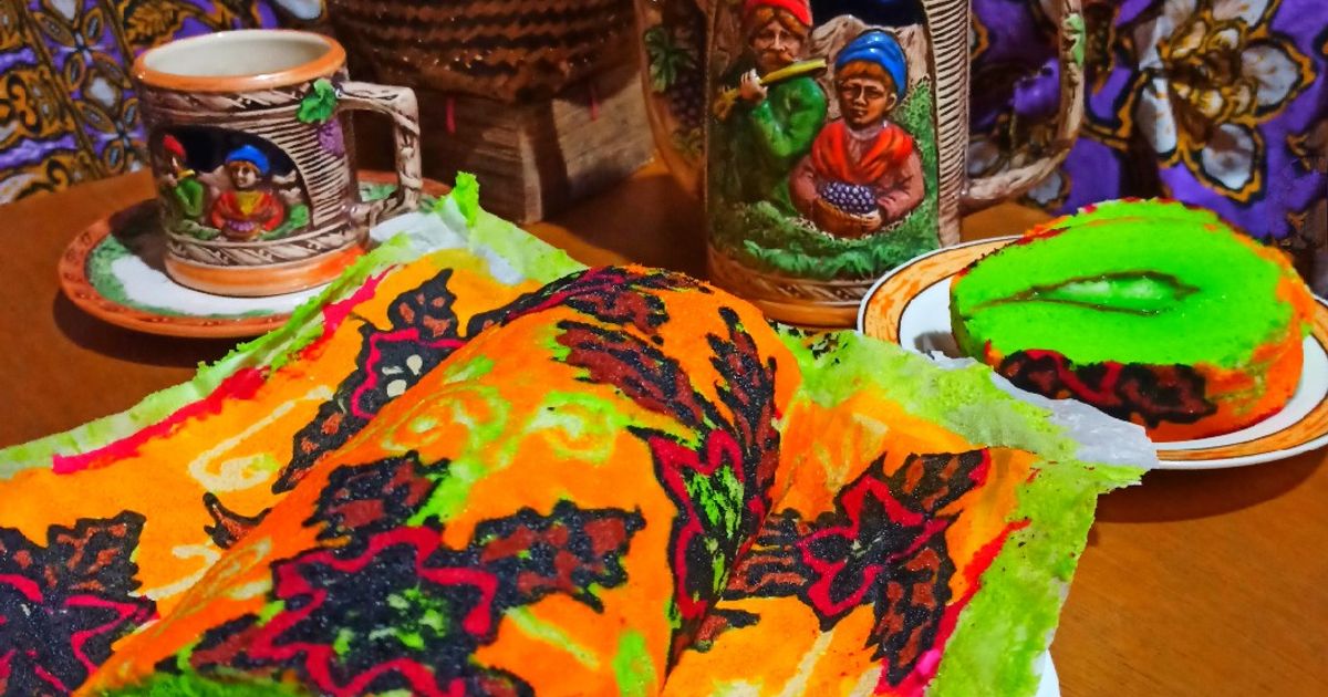 Resep Bolu Gulung Batik Versi Oven|Bake Batik Swiss Roll oleh Chanchal ...