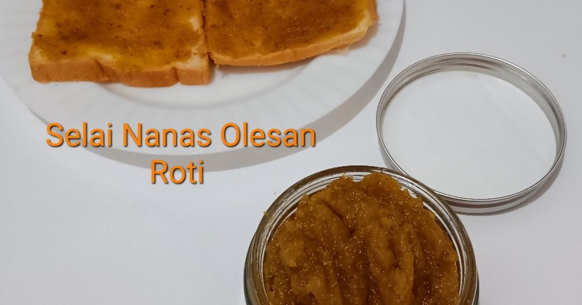 Resep Selai Nanas Olesan Roti (Zerowaste Mata Nanas) oleh Martha ...