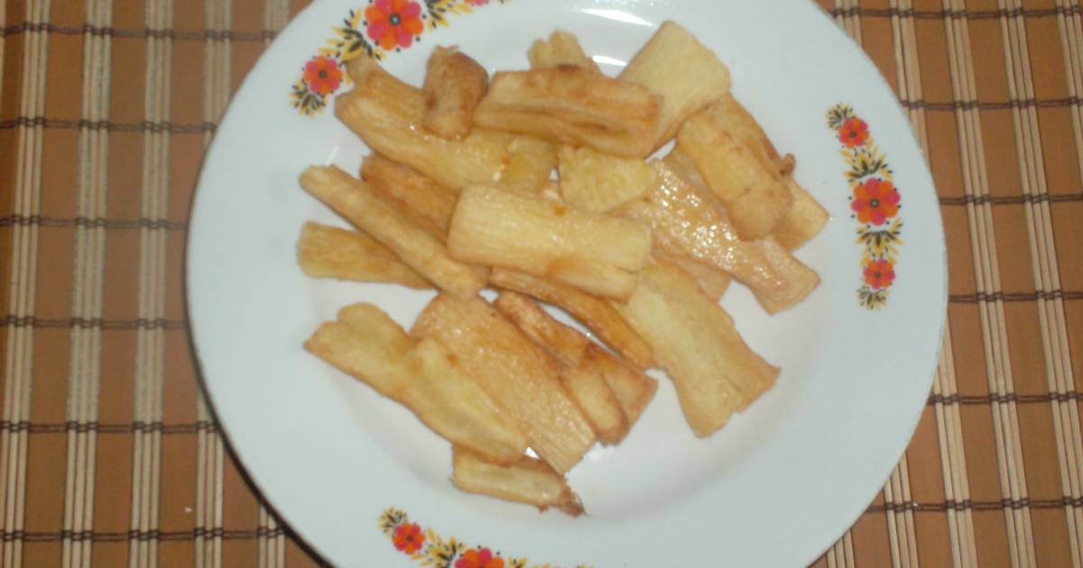 Yuca frita Receta de Conchita- Cookpad