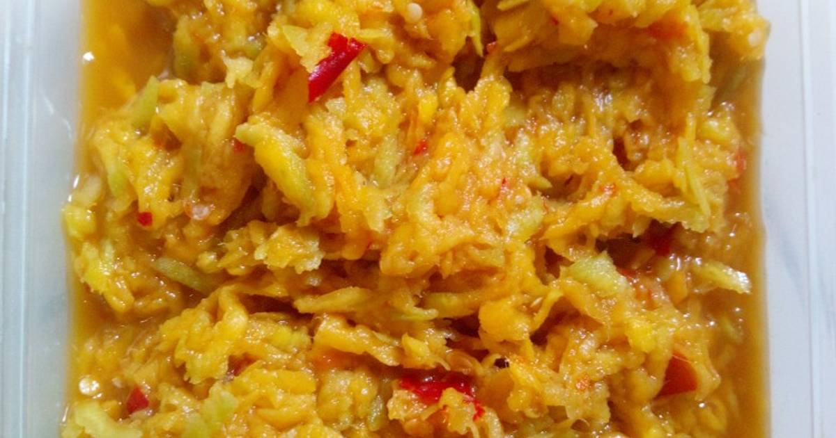 Resep Rujak serut mangga oleh Lilizt Ajja - Cookpad
