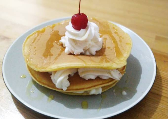 Resep Pancake Simple oleh Betty Sulastri - Cookpad
