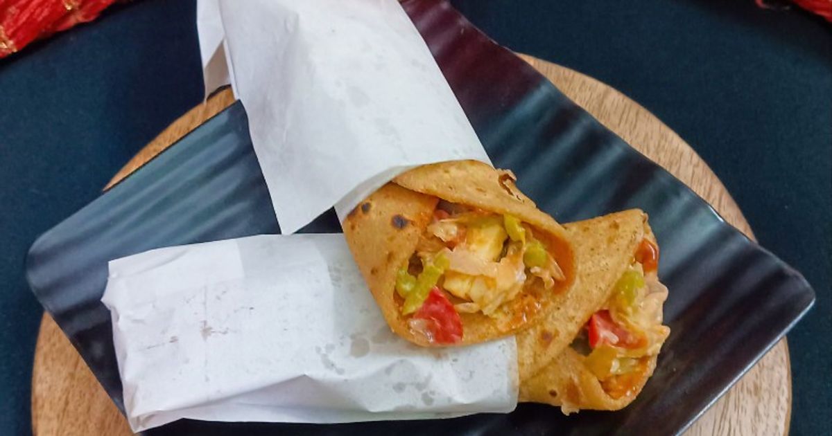Paneer Paratha Wrap (Tiffin Friendly) Recipe by Ankita Kapil Varshney ...