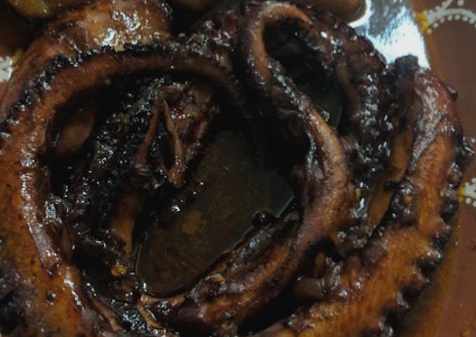 Polvo com Vinho Tinto Receita por Jose B - Cookpad