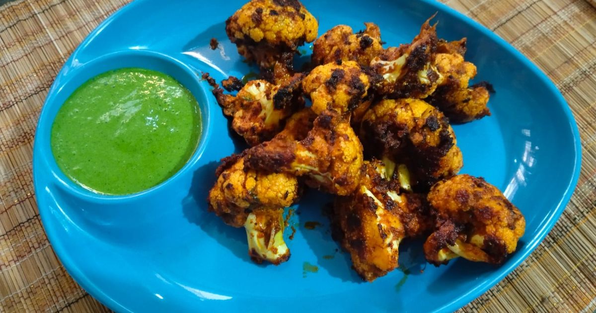 Tandoori Cauliflower Tikka Recipe by Preeti V. Salvi - Cookpad