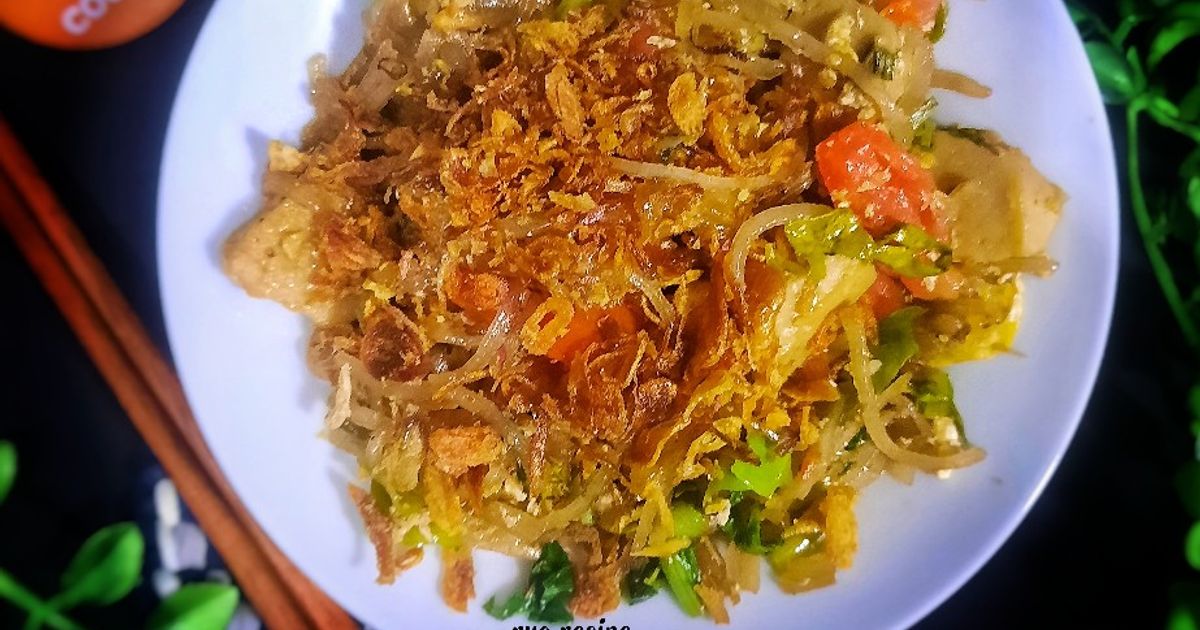 Resep Mie Sagu Goreng Pelangi oleh Riya Malikha - Cookpad
