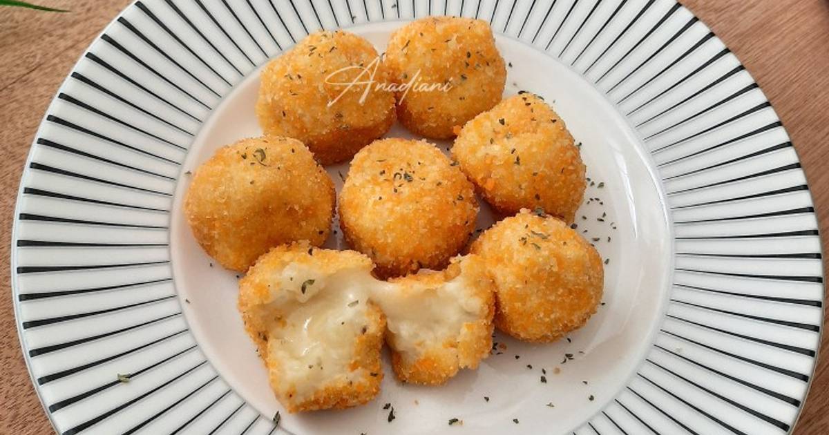 Resep Bitterballen kentang mozarella oleh Safs Oemar (Ana) - Cookpad