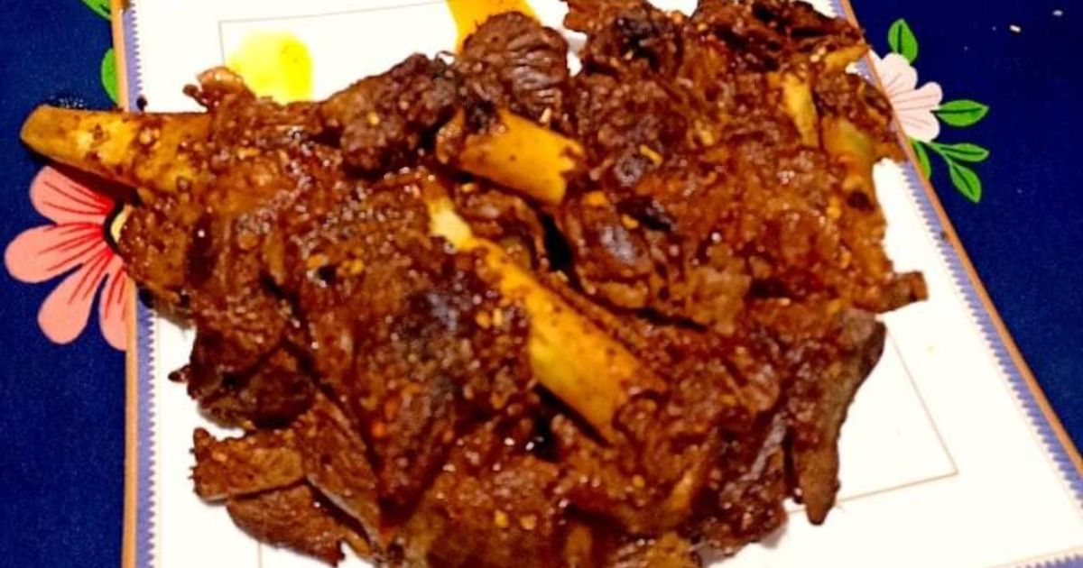 Mutton Steam Raan Recipe by Amber Fawad - Cookpad