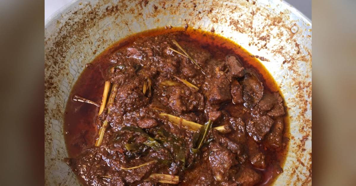 223 resep rendang daging sapi pedas padang enak dan mudah - Cookpad