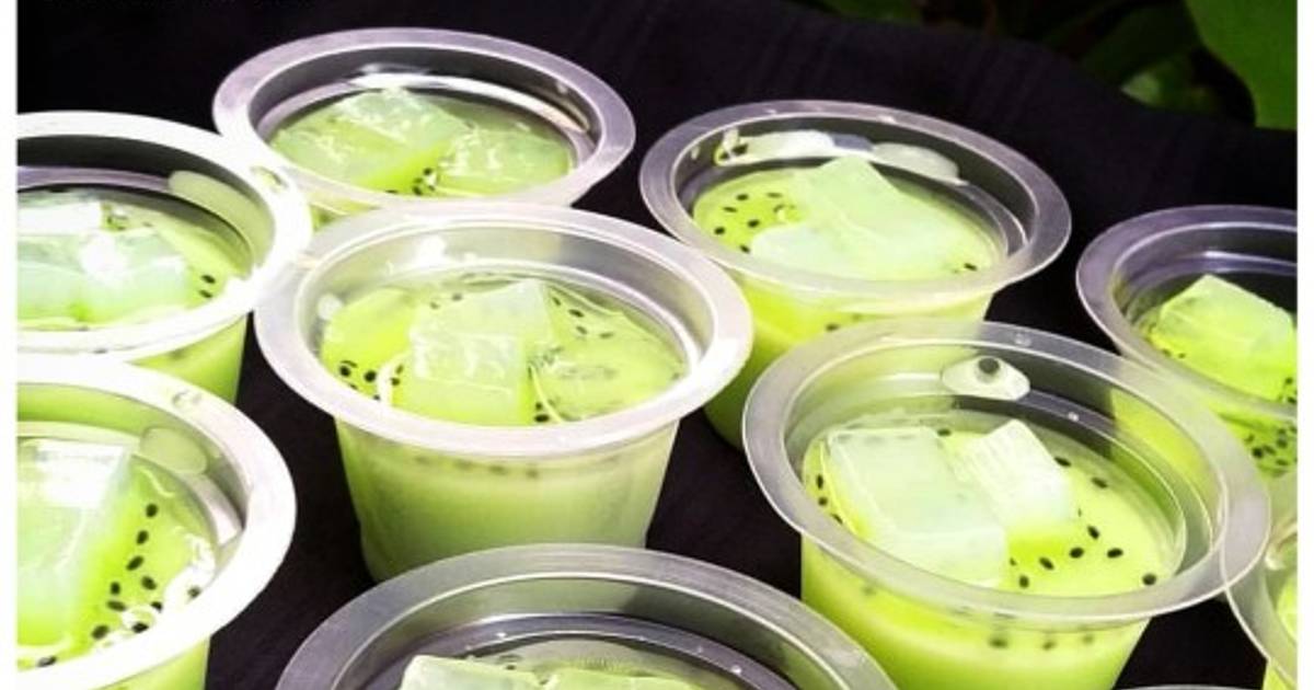 Resep Silky Puding Melon oleh Food.LOvato - Cookpad