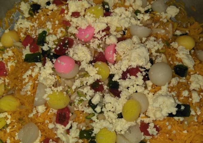 Pakistani zarda Recipe by Rida Rehman - Cookpad