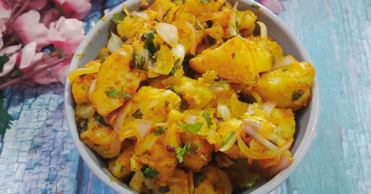 Aloo Sadeko/Nepali Potato Salad (Starter) Recipe by ZMA - Cookpad