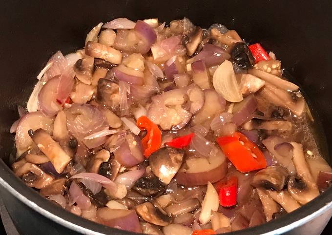 Resipi Sayur Terung Goreng Partner Dengan Cendawan oleh Mohd Fadzlee ...