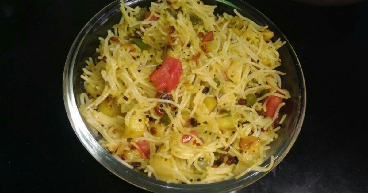 Semiya Upma | Lemon Vermicelli Recipe Recipe by Priya Jain - Cookpad