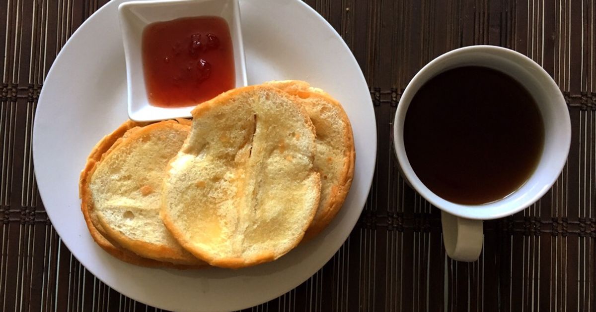 Pan Tostado Con Mantequilla Receta de Diana Carolina- Cookpad