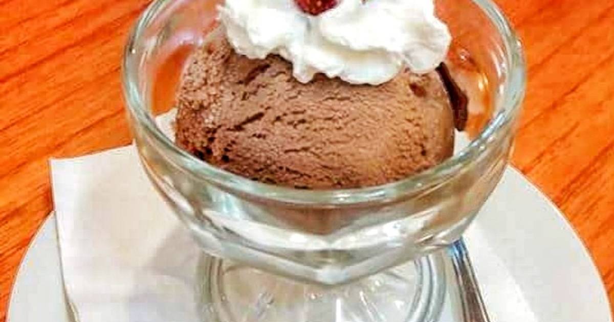 Resep Ice cream coklat oleh Cicie Kitchen - Cookpad