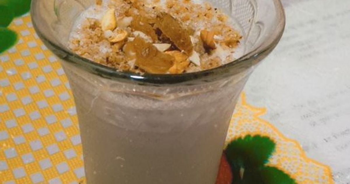 Dry Fruit Milkshake Recipe by Parvani Raut - Cookpad