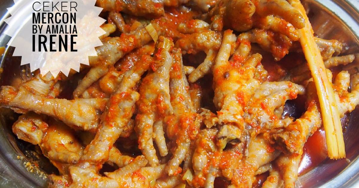 Resep Ceker mercon simple ala mamaknya azalea oleh Dapur Amalia Irene ...