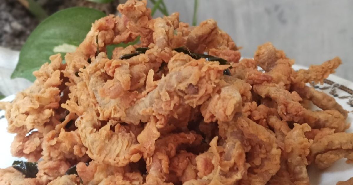 Resep Usus Ayam Krispy Daun Jeruk (Tepung Curah) oleh Rafani Rozaq ...