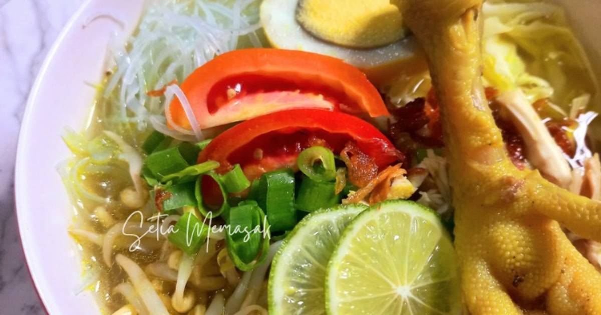 Resep Soto Ayam Ceker oleh Setia Memasak - Cookpad