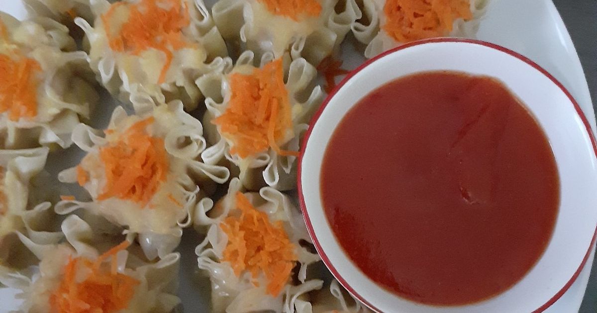 Resep Dimsum Ayam Wortel oleh Merici Intan - Cookpad