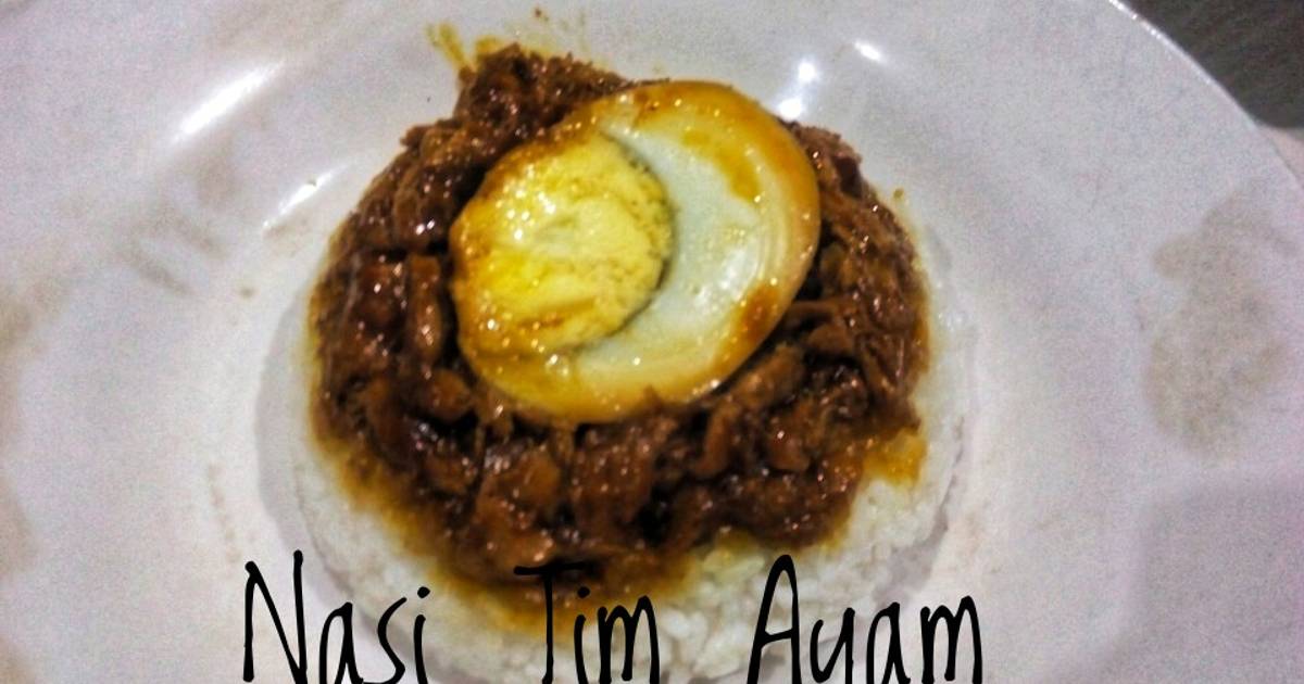 Resep Nasi tim ayam oleh Nurul Wahdah - Cookpad
