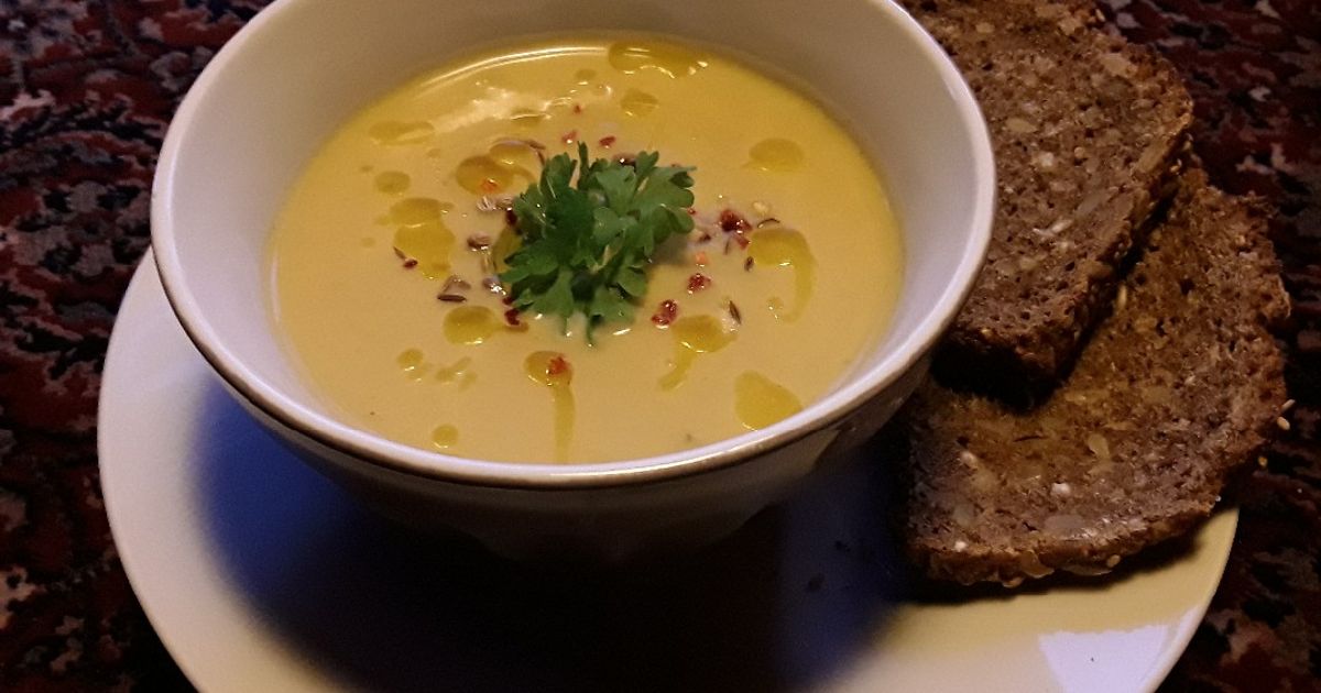 Sig's Parsley Root, Sweet Potato And Cilantro Soup Recipe by Sigrun ...