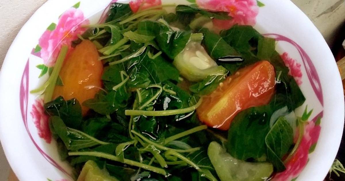Resep Sayur Bening Bayam oleh Nur Endah - Cookpad