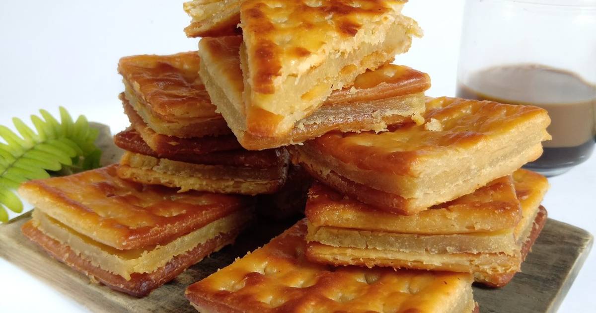 12 resep square puff cracker enak dan mudah - Cookpad