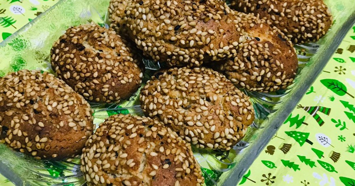 Sesame Cookies Recipe By Salma