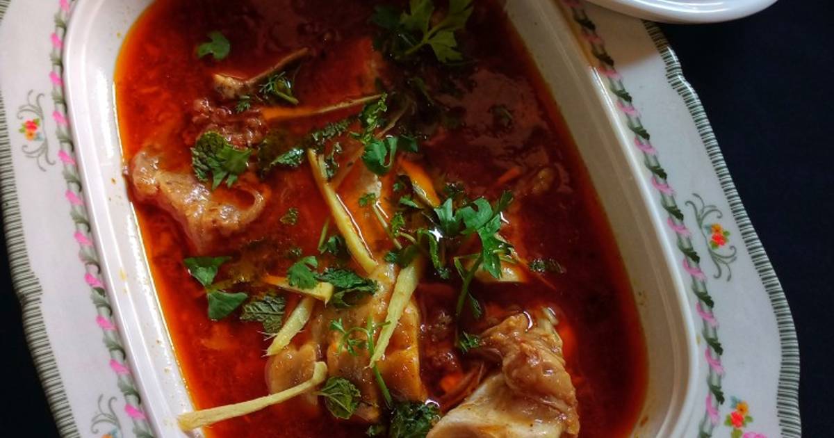 Beef paya Recipe by Umme Ali - Cookpad