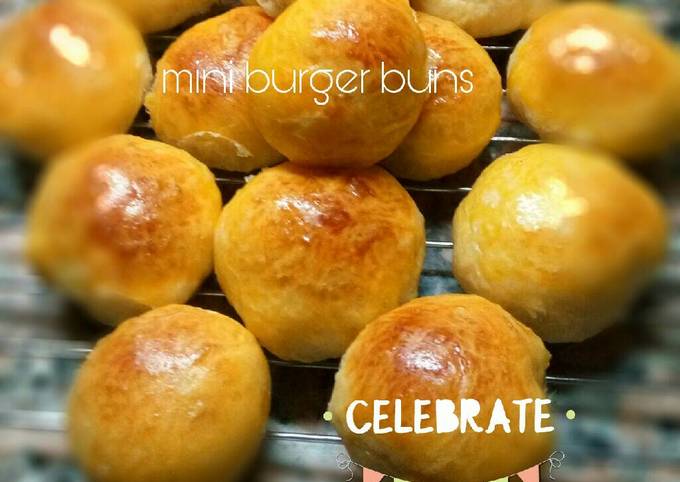 Resep Mini burger buns oleh Inung Kartika - Cookpad