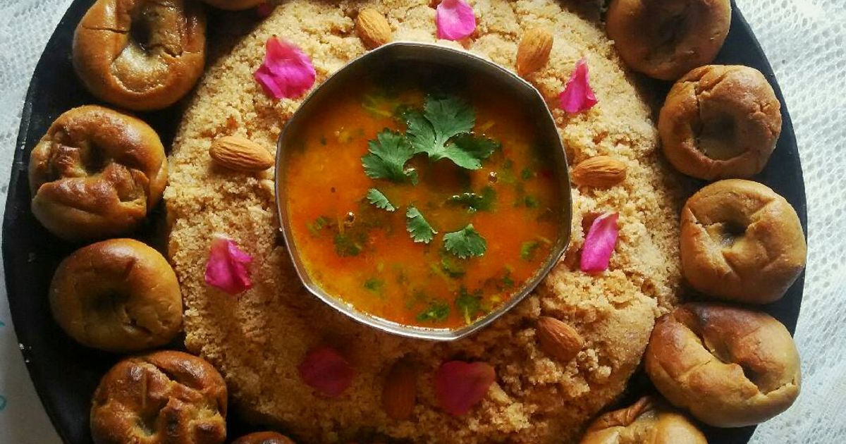 Dal Bati And Churma Recipe by priyanka sharma - Cookpad