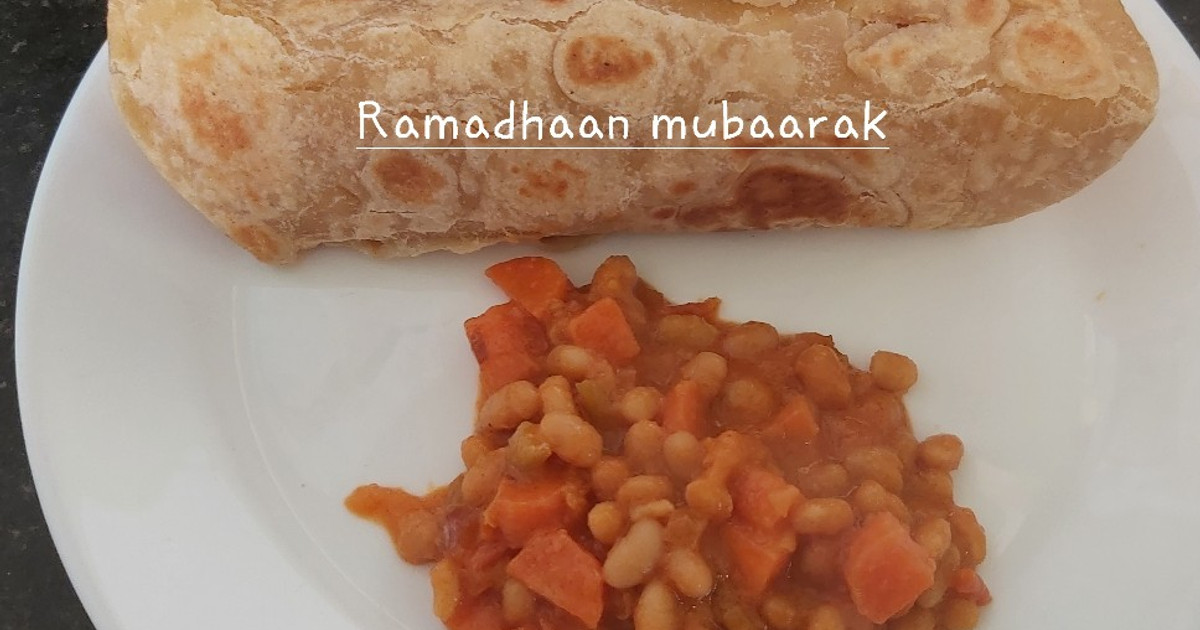 Simple Chapati And Bean Stew Recipe by Umluqs - Cookpad