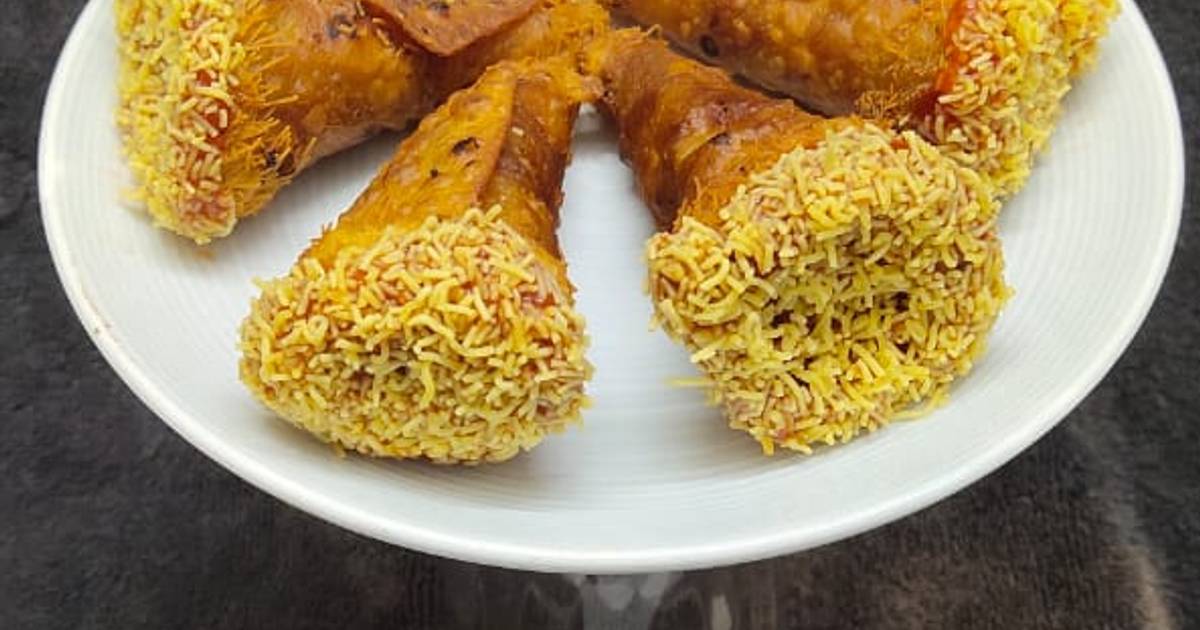 Leftover Roti Cone Recipe by farida sadikot - Cookpad