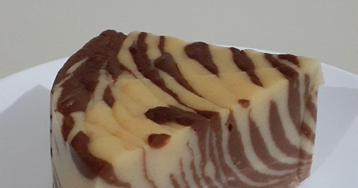 Resep Puding Marmer Gabin oleh Ghina Athaya - Cookpad