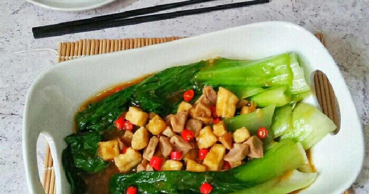 Resep Sauteed Pakcoy With Garlic And Oyster Sauce oleh Fitri Maharani ...