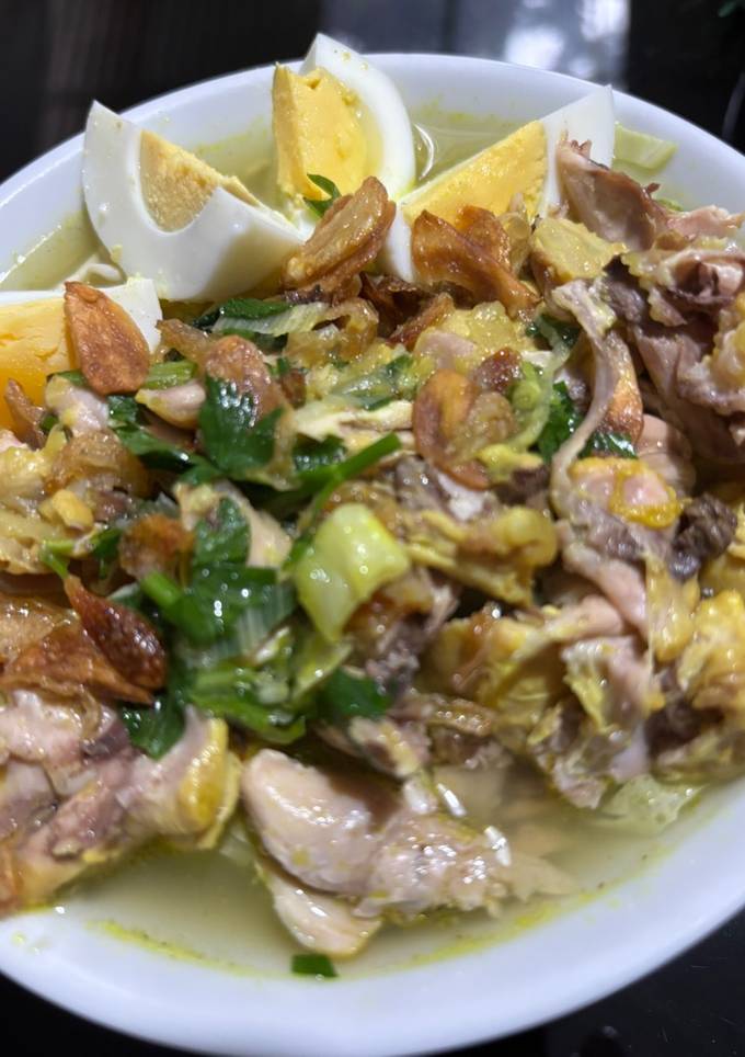 Resep Soto Ayam (Tinggi Protein & Rendah Kalori) oleh Mutabikh Uwmi ...