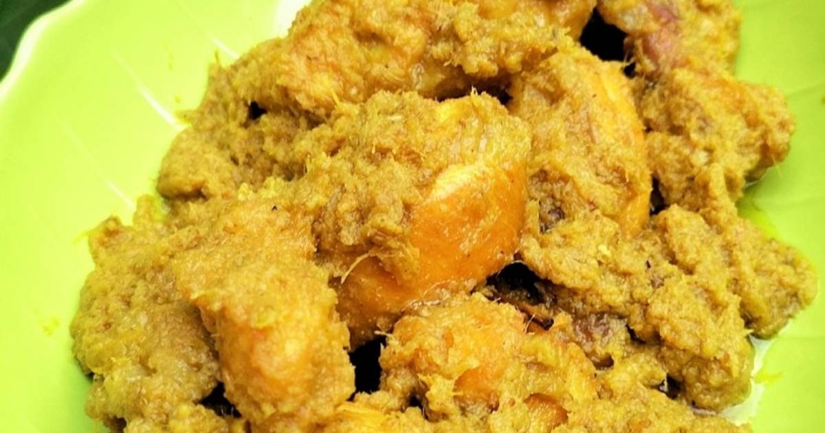 Resep Ayam bumbu kuning (bumbu kuning bebek) oleh Chacha Syafitri - Cookpad