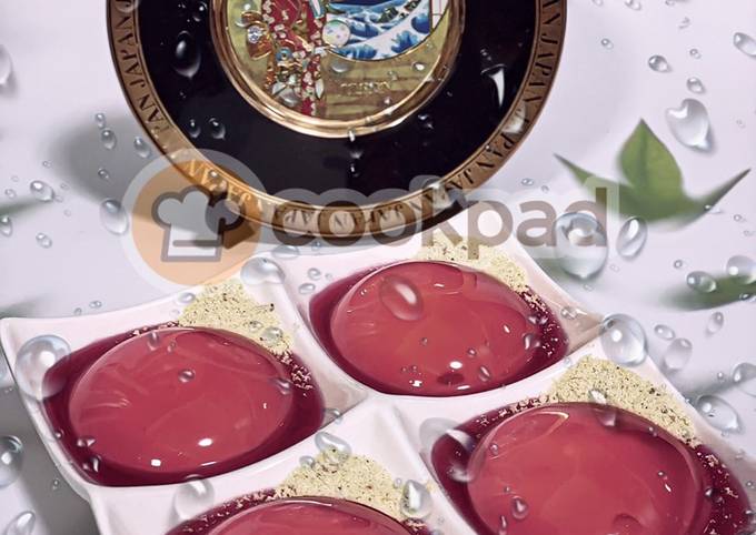 Resipi Titisan Hujan Sirap Mutiara (Mizu Shingen Mochi) oleh Aznie ...