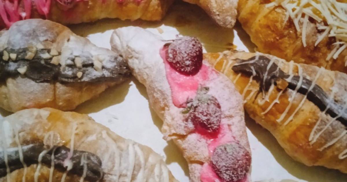 Resep croissant homemade lezat dan praktis, mudah dibuat di rumah
