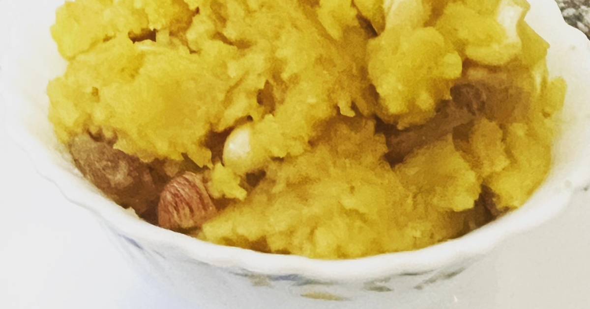 Moong daal Halwa Recipe by Winkle Joshi - Cookpad
