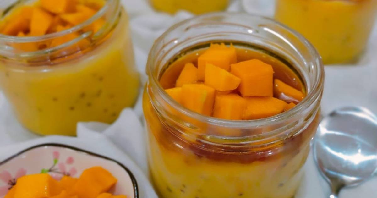 Resep Mango Panacotta oleh Novi Rahma - Cookpad