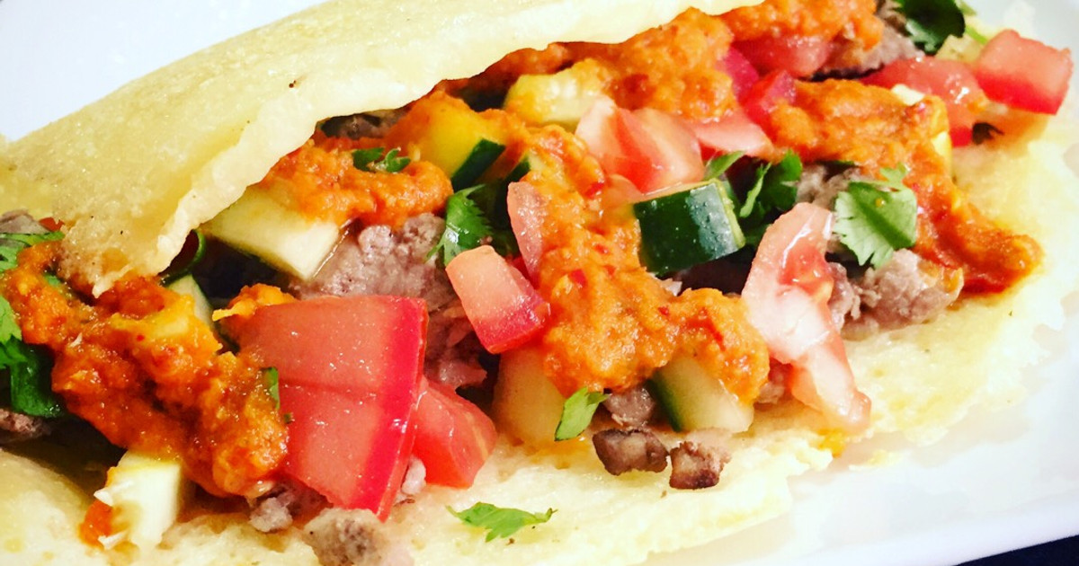 Taco De Carne Asada En Costra De Queso #Keto Receta de Patusa Serrano ...