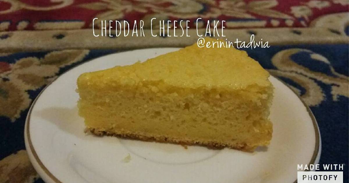 Resep Cheddar Cheese Cake oleh erinintadwia - Cookpad