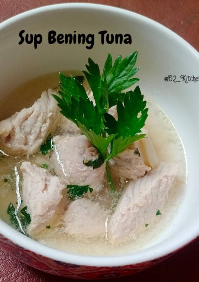 Resep #313 Sup Bening Tuna (Menu Anak) oleh Ratih Anita Dewi - Cookpad