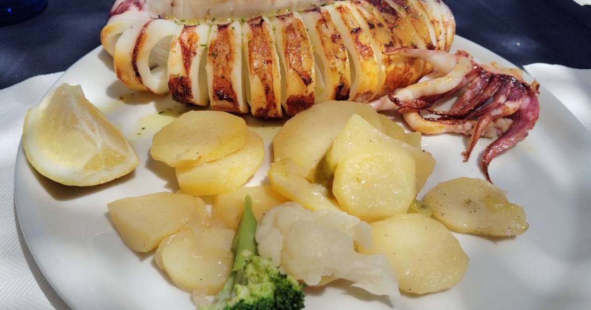 Calamar a la brasa Receta de 95vanedg- Cookpad