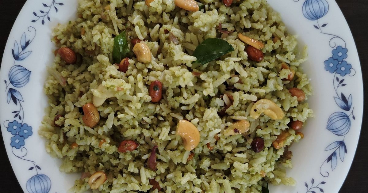Coriander Masala Atukulu Recipe by Renukabala - Cookpad