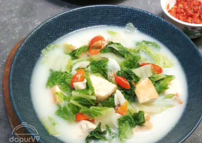 Resep SAYUR BOBOR SAWI PUTIH Bumbu Iris oleh dapurVY - Cookpad