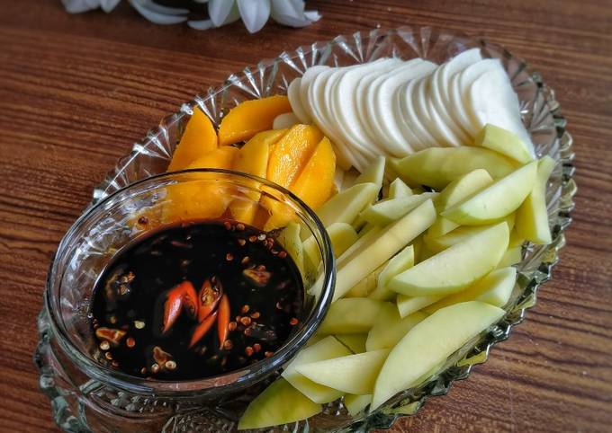 Resipi Kuah Rojak Buah Sempoi oleh shazrina - Cookpad