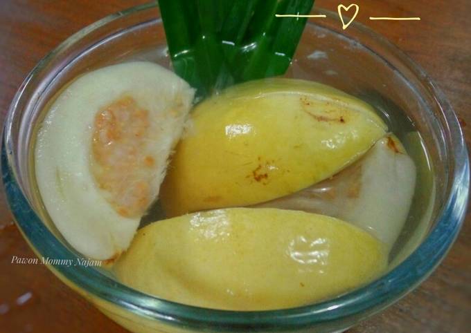 Resep Setup Jambu Biji Kamis Manis Oleh Pawon Mommy Najam Cookpad
